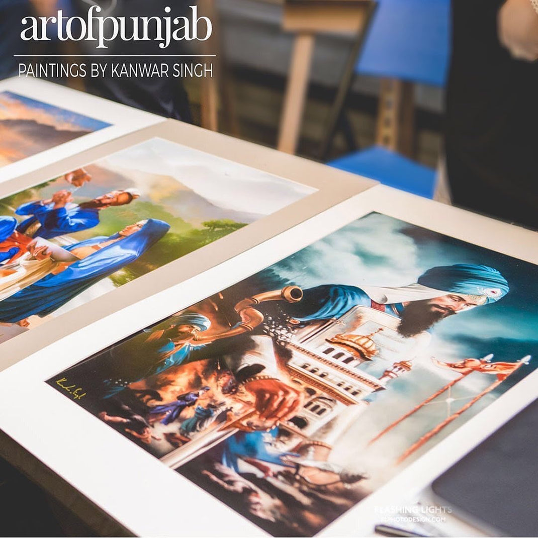 Sikh Art for your Home by artist Kanwar Singh | artofpunjab – ArtofPunjab