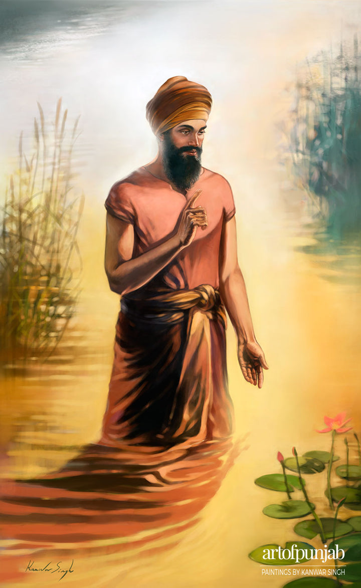 High Quality Sikh Art For Your Home by Artist Kanwar Singh Artofpunjab ...