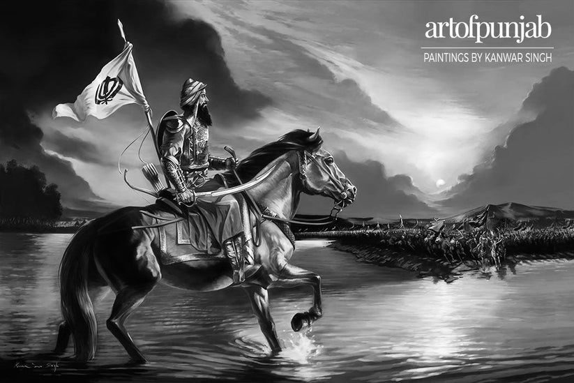 Banda Singh Bahadur - Sava Lakh Khalsa-sikh-art-print – ArtofPunjab