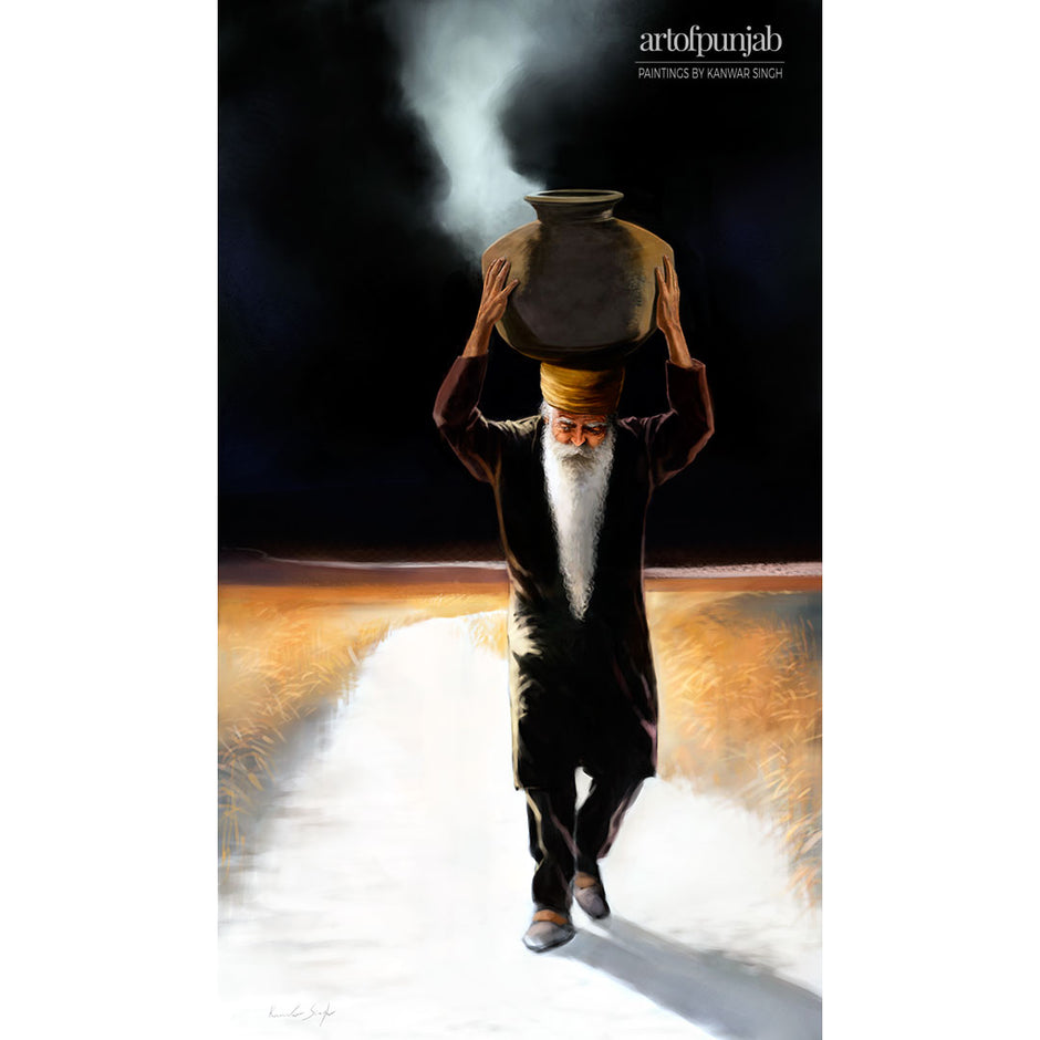 High Quality Sikh Art For Your Home by Artist Kanwar Singh Artofpunjab ...